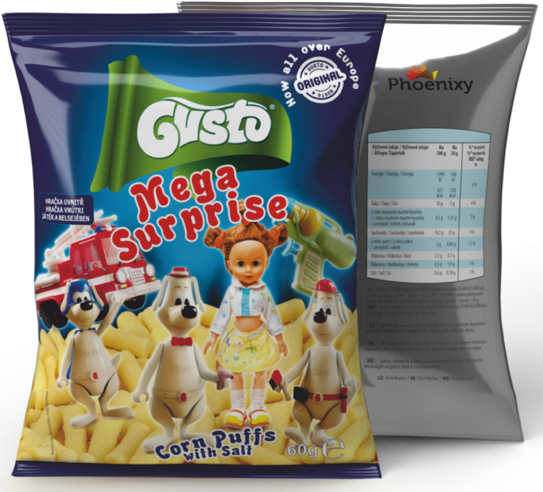 Gusto Products New Producsts - For everyone's taste! - Pufuleti Gusto